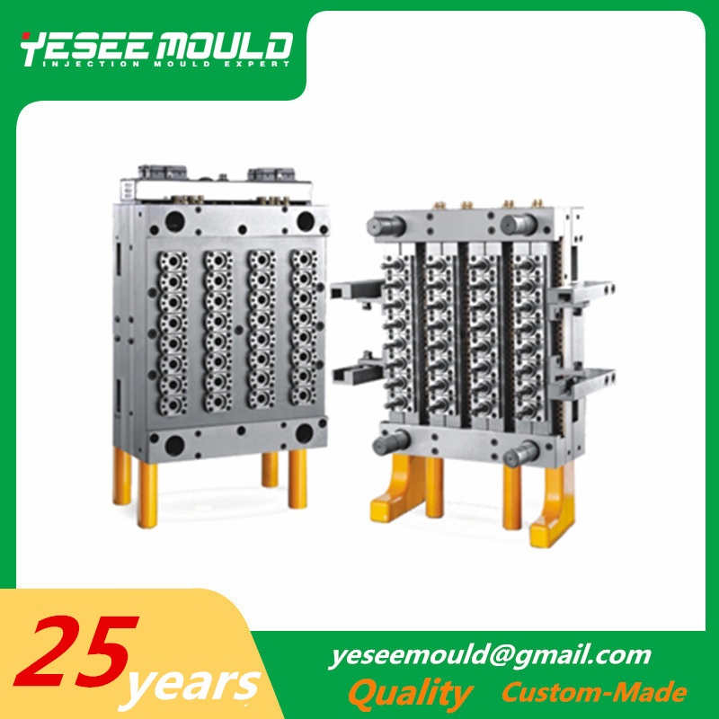 Pet preform mould